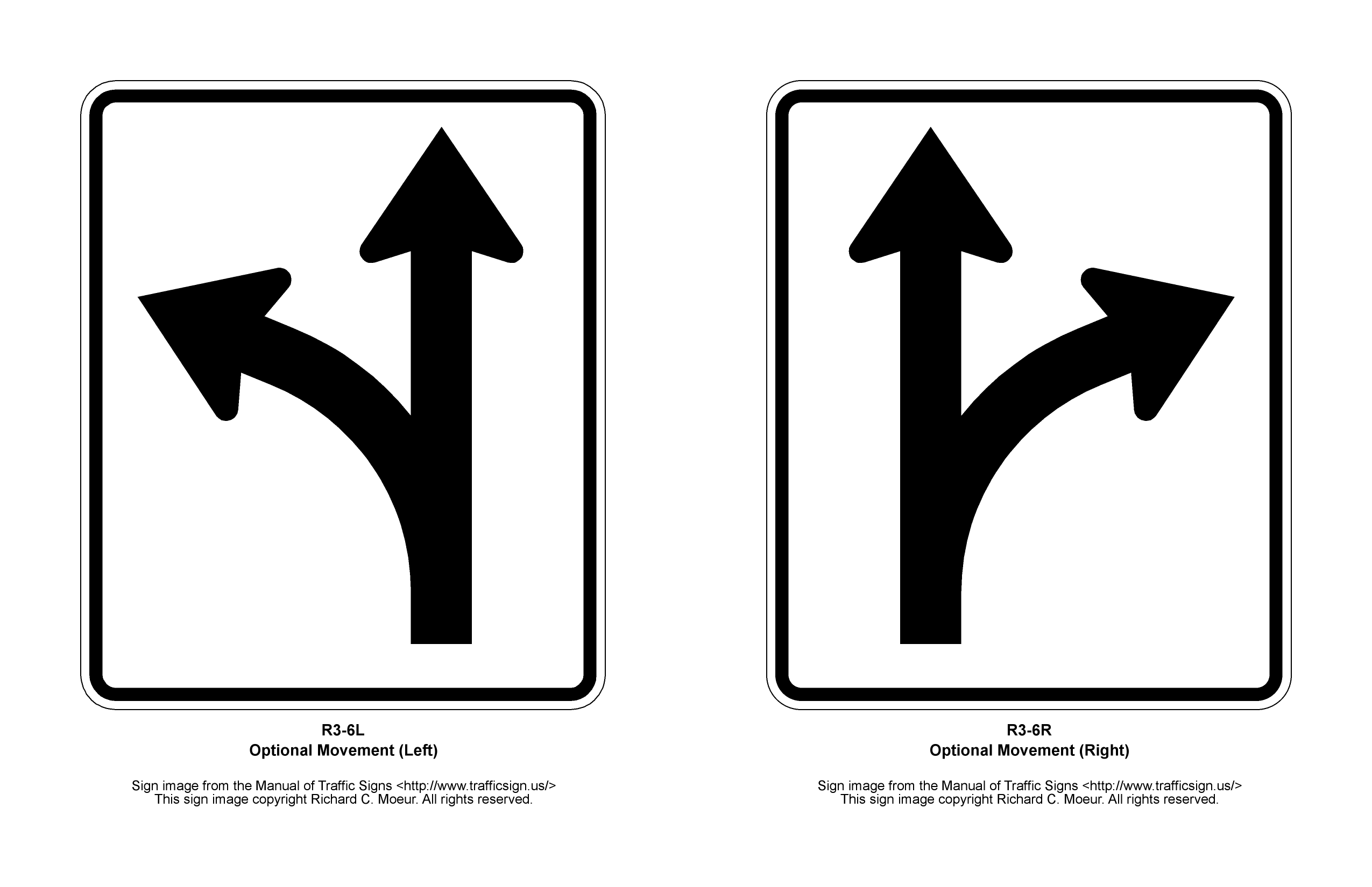 Manual of Traffic Signs - R3 Series Signs