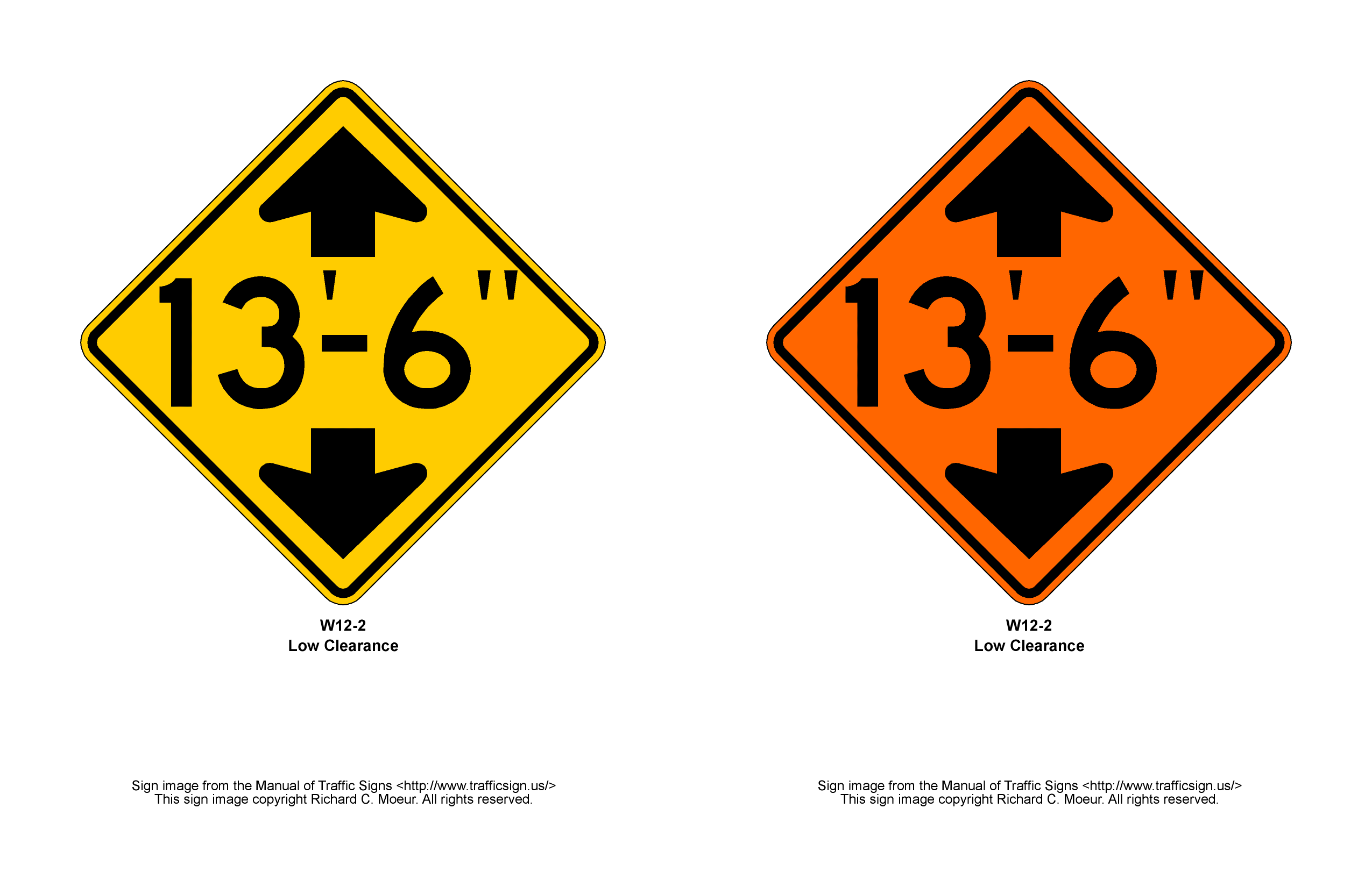 Manual of Traffic Signs - Temporary Traffic Control Signs