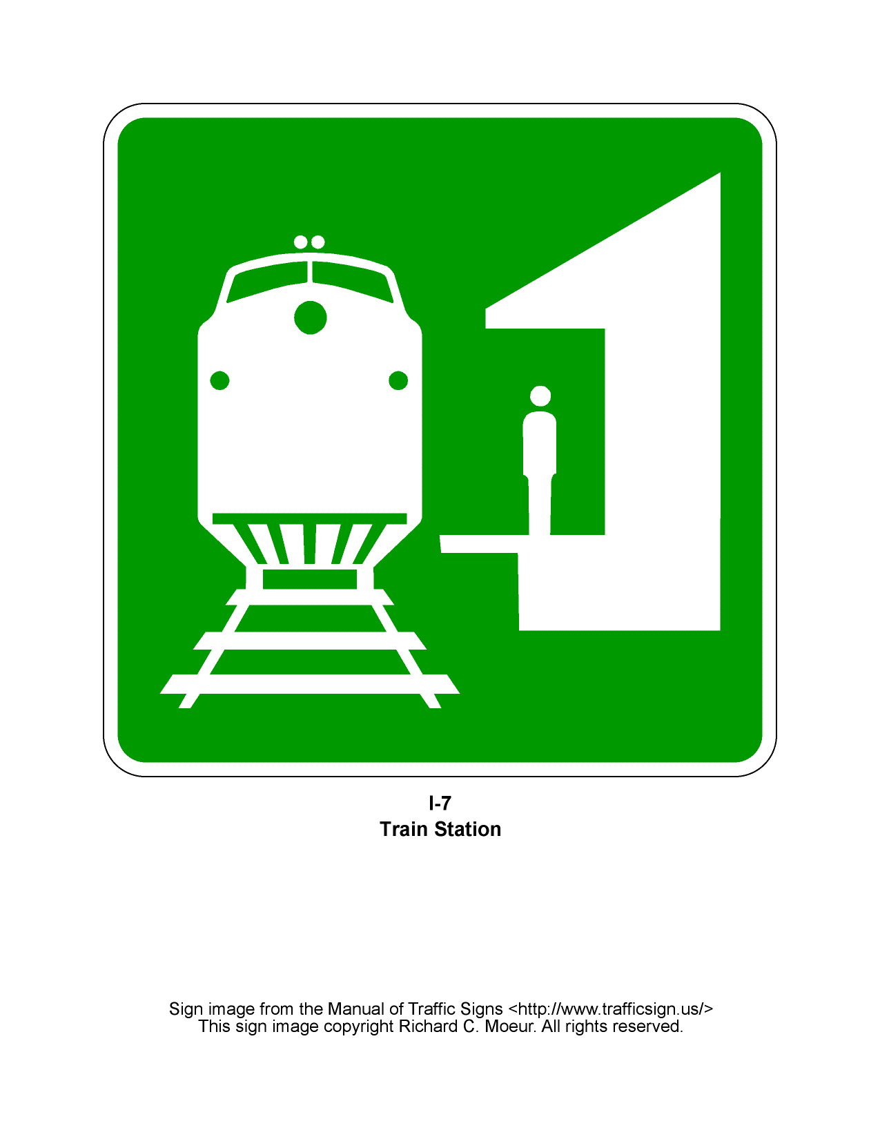 Manual of Traffic Signs - Railroad and Light Rail Signs