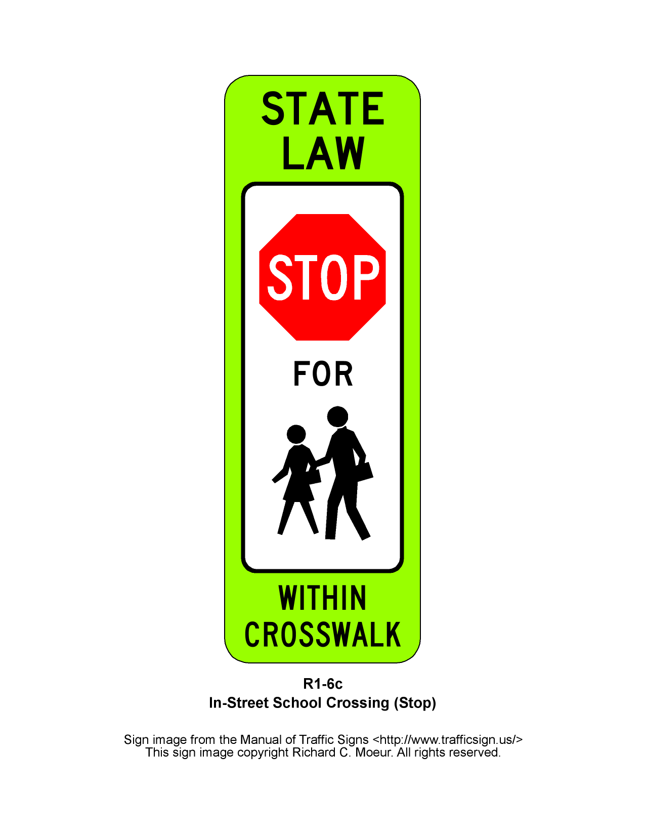 Manual of Traffic Signs - R1 Series Signs