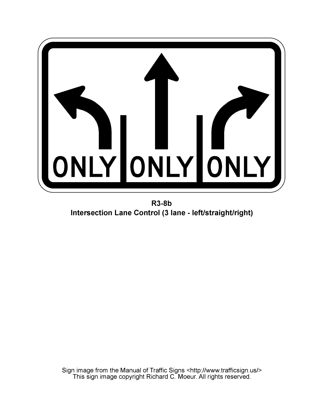 Manual of Traffic Signs - R3 Series Signs