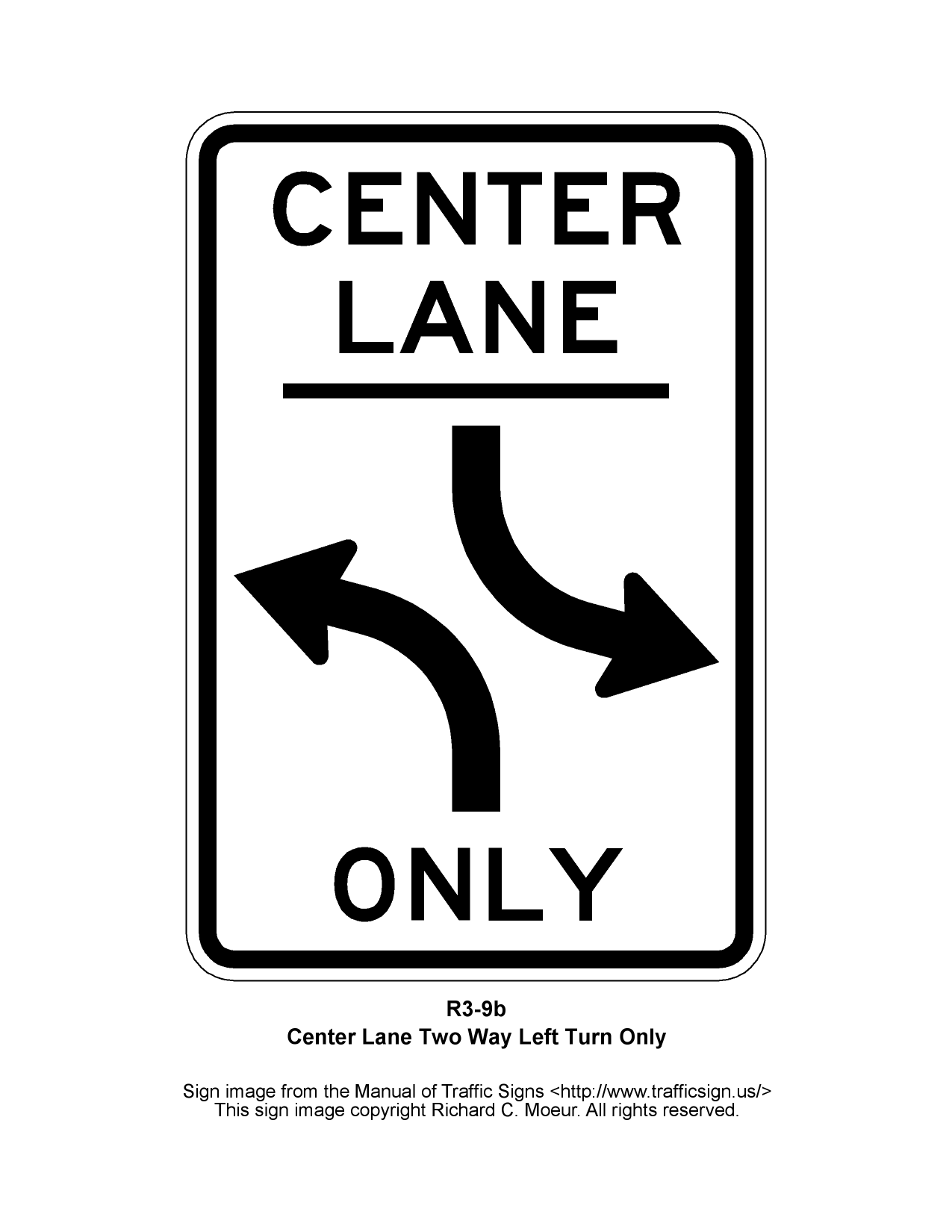 Manual of Traffic Signs - R3 Series Signs