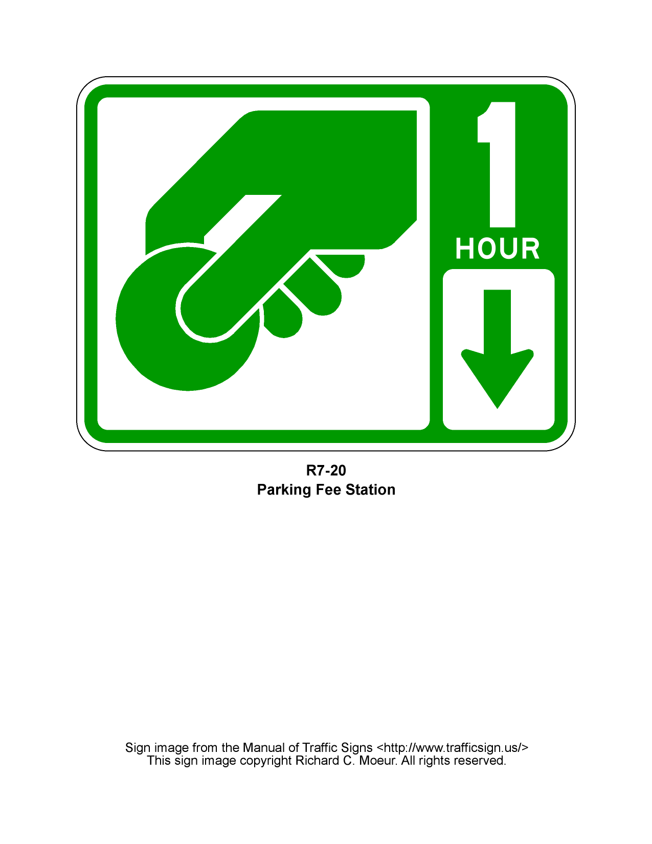 Manual of Traffic Signs - R7 Series Signs