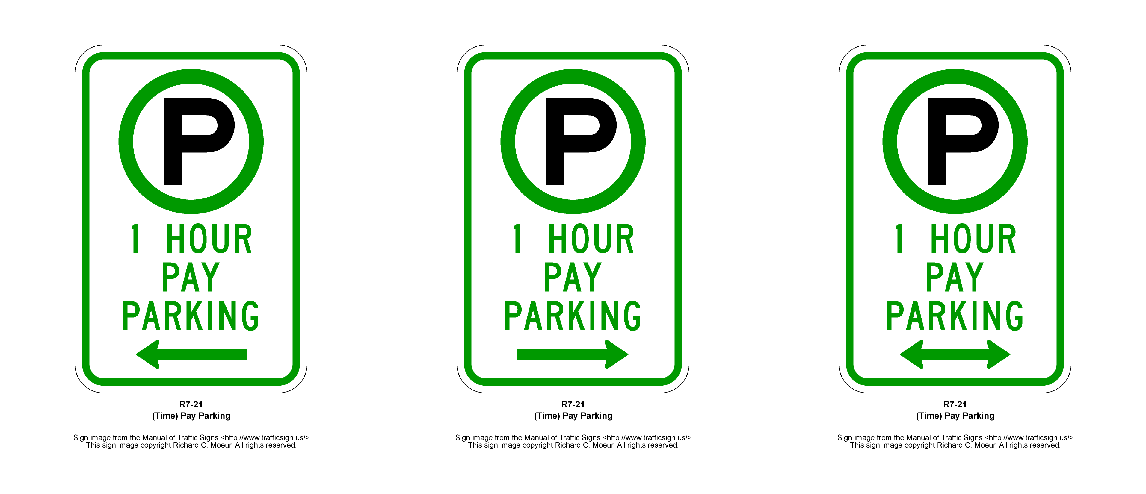 Manual of Traffic Signs - R7 Series Signs