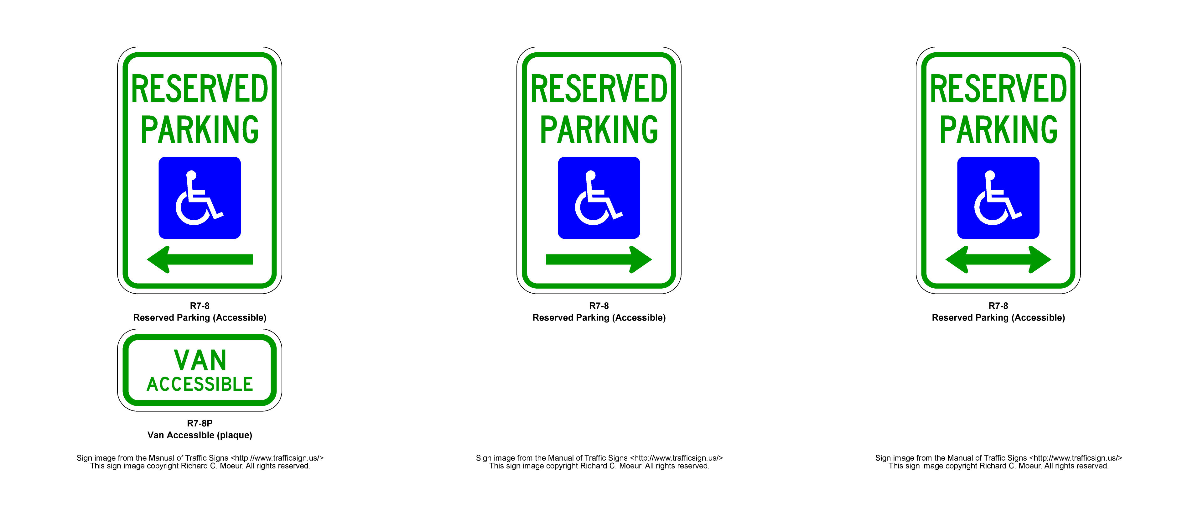 Manual of Traffic Signs - R7 Series Signs