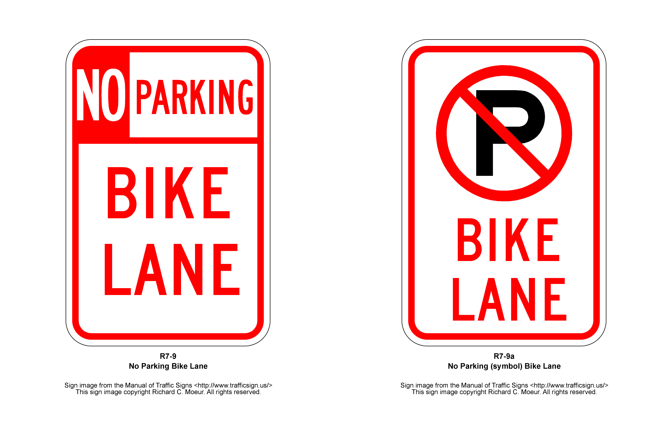 Manual of Traffic Signs - R7 Series Signs