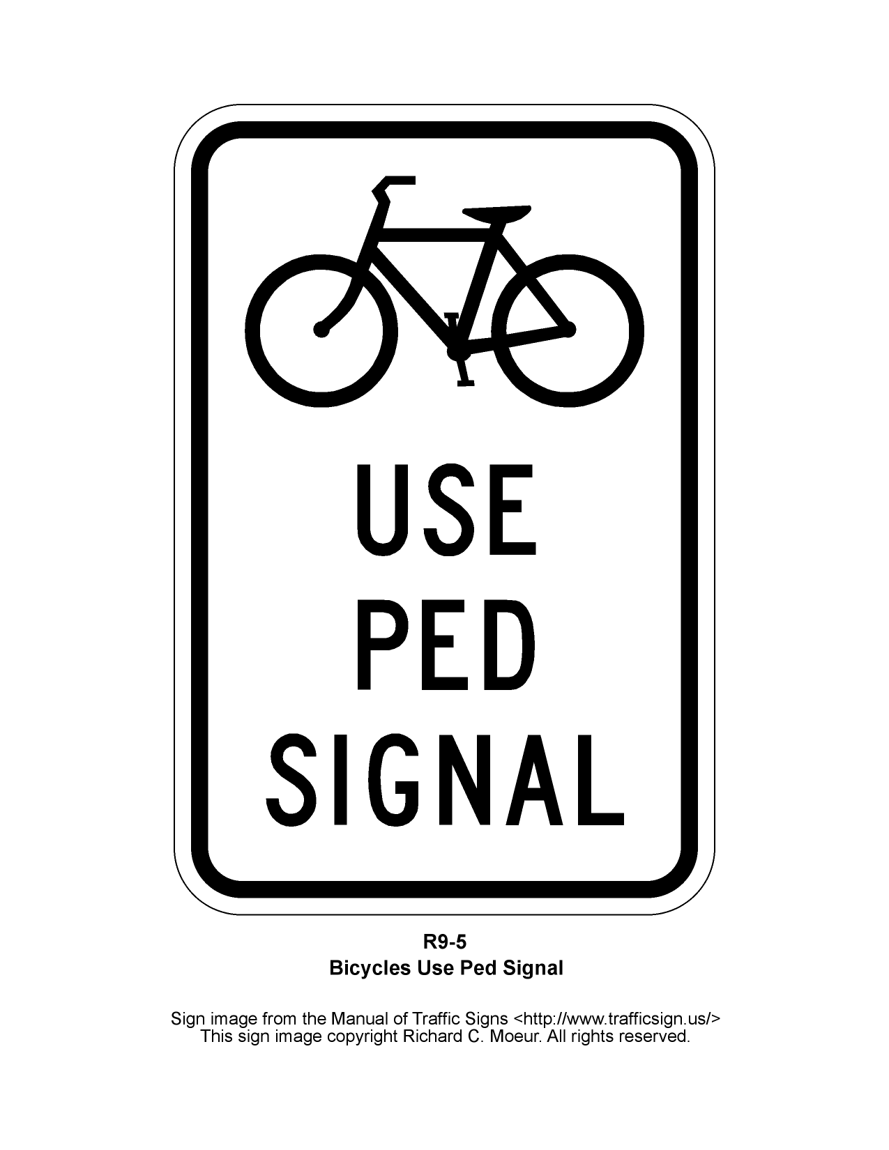 Manual of Traffic Signs - R9 Series Signs
