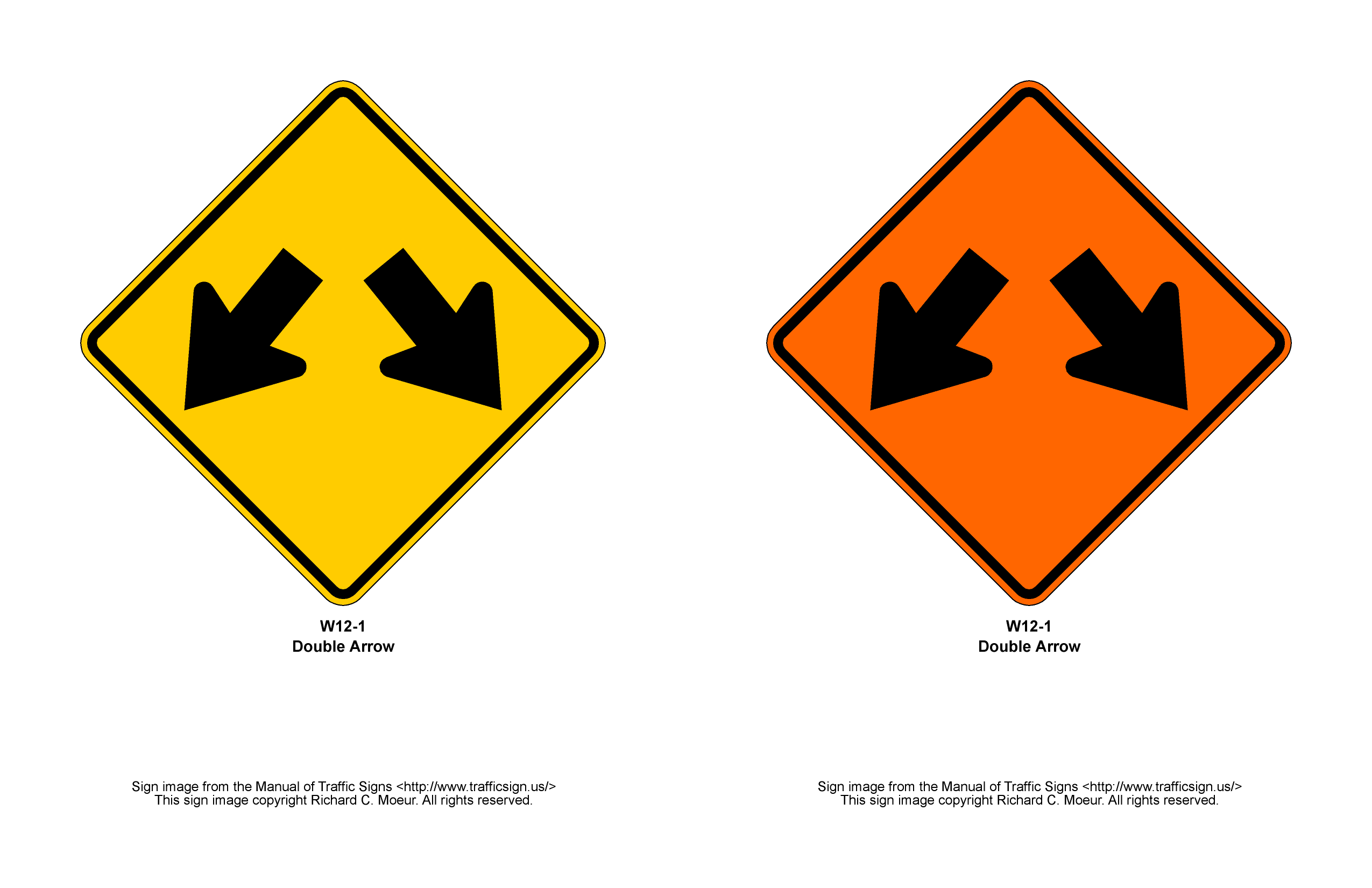 Manual of Traffic Signs - Temporary Traffic Control Signs