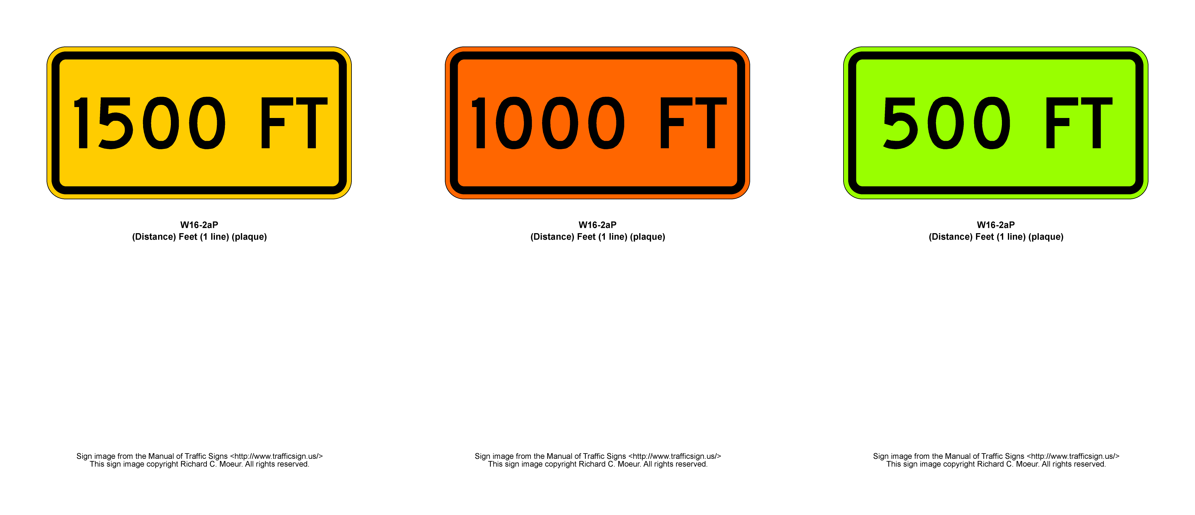 Manual of Traffic Signs - Temporary Traffic Control Signs