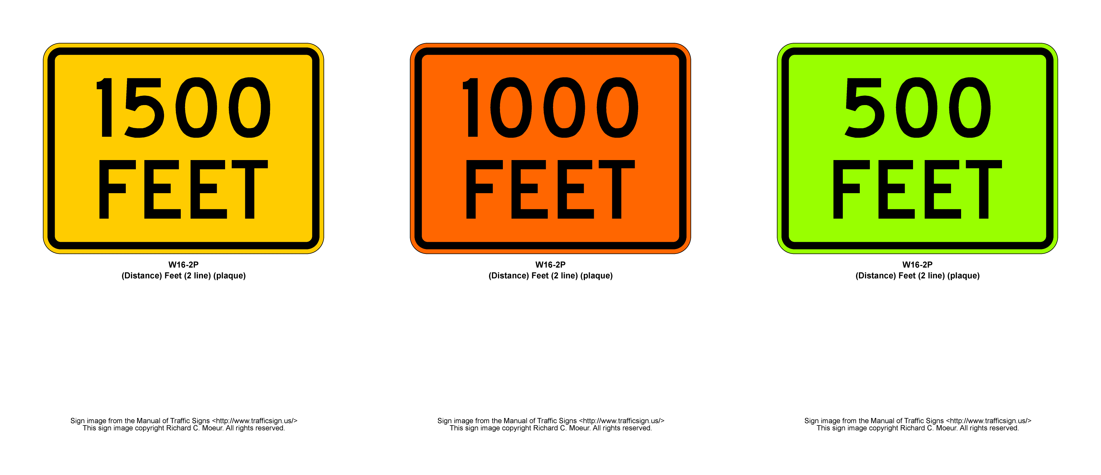 Manual of Traffic Signs - Temporary Traffic Control Signs