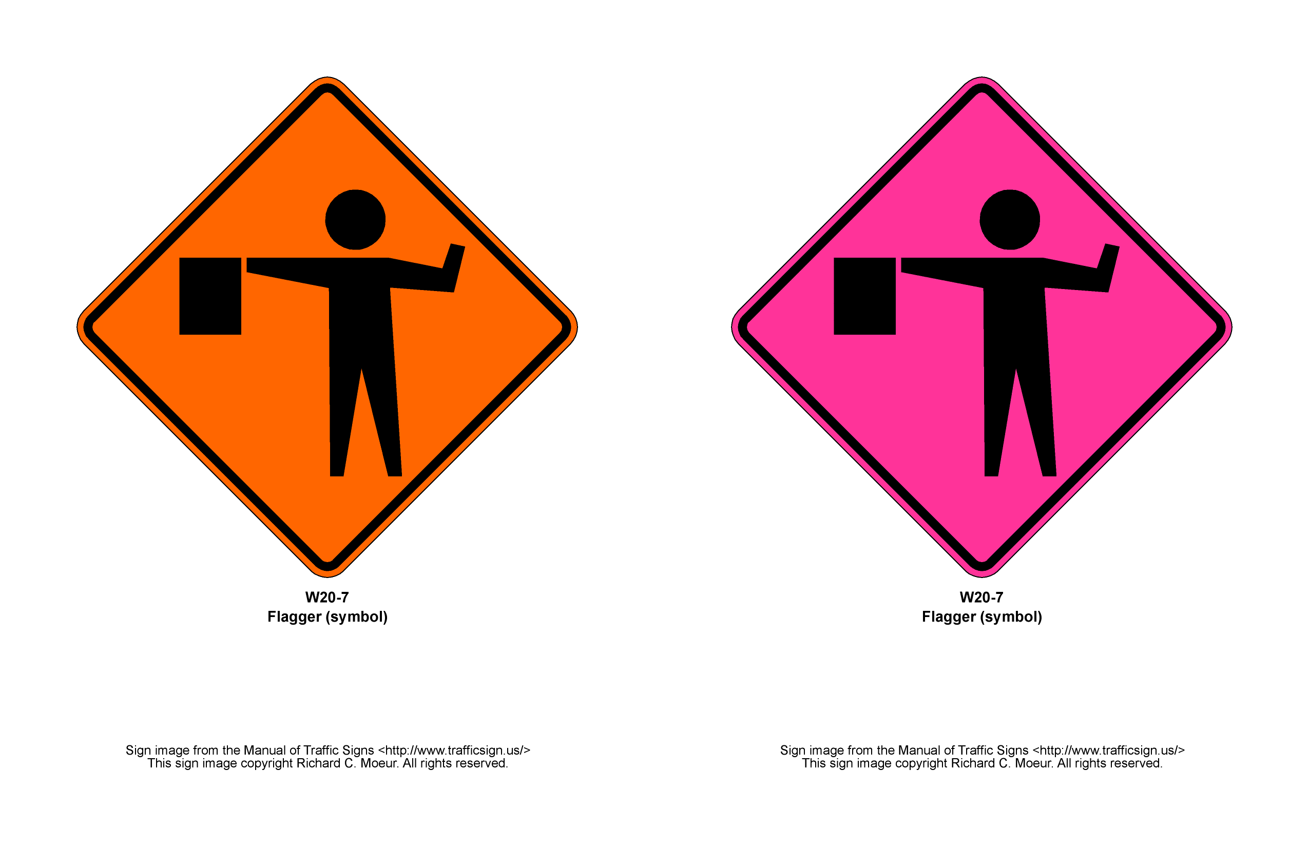 Manual of Traffic Signs - Temporary Traffic Control Signs