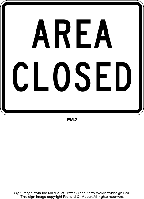 Manual of Traffic Signs - Emergency and Incident Management Signs