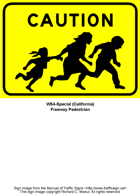 Manual of Traffic Signs - W11 Series Signs